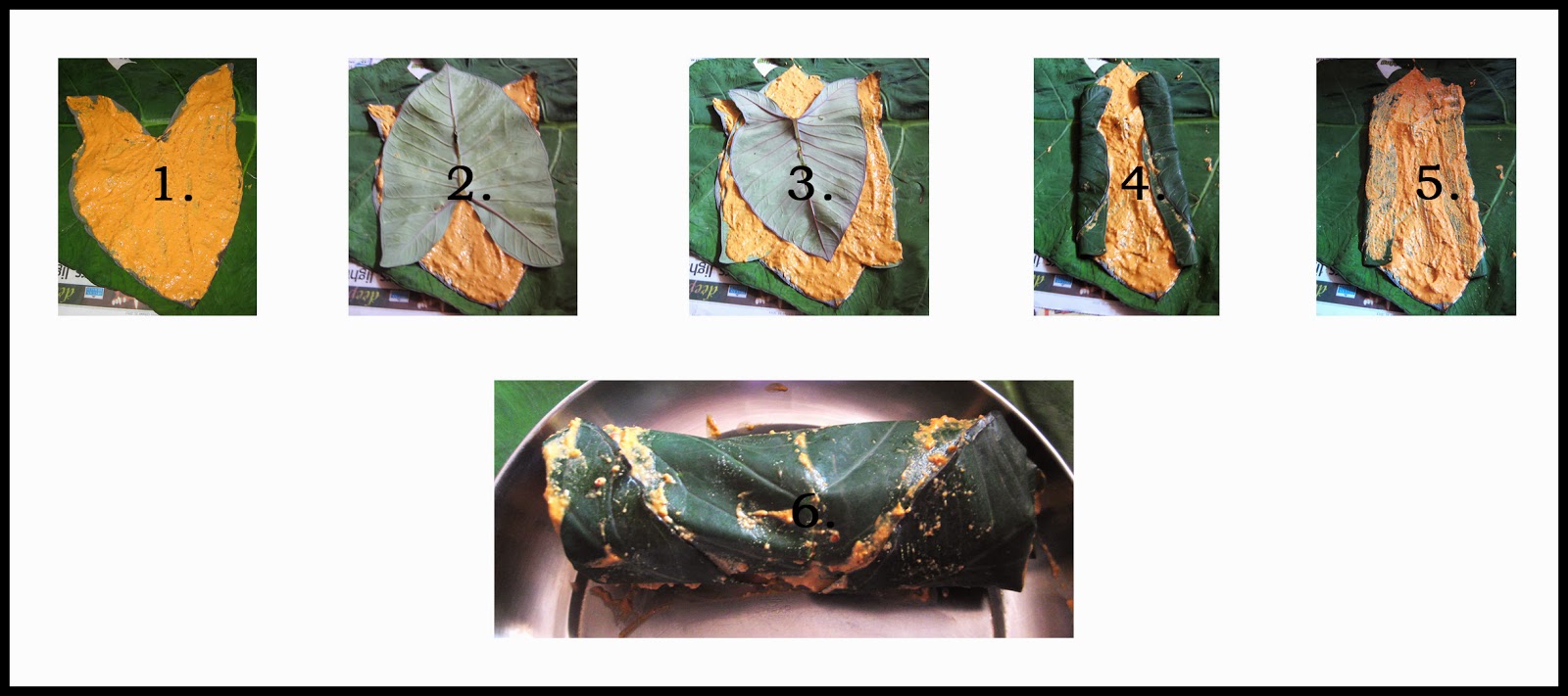 PATHRODE / PATRA / COLACASSIA LEAF ROLLS Recipe | Cook With Smile