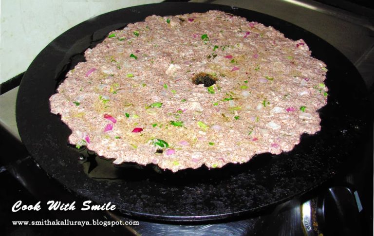 RAGI ROTTI / FINGER MILLET ROTI Recipe | Cook With Smile
