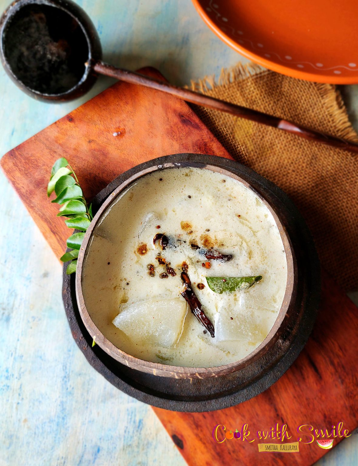 MAJJIGE HULI / MOR KUZHAMBU / UDUPI STYLE MAJJIGE HULI