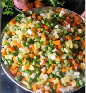 Sagu Recipe | Mixed Vegetable Sagu | Vegetable Saagu recipe