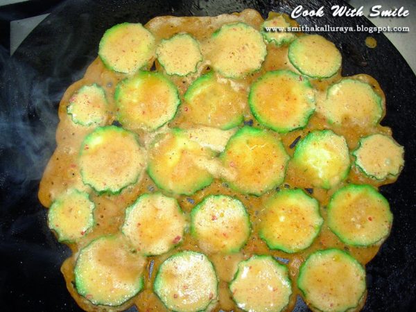 HEEREKAI DOSE / RIDGE GOURD DOSA Recipe | Cook With Smile