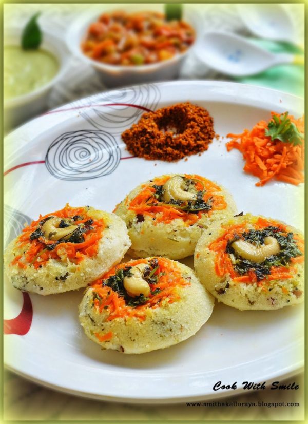 RAVA IDLI RECIPE / SEMOLINA IDLI / SUJI KI IDLI ~ INSTANT BREAKFAST ...
