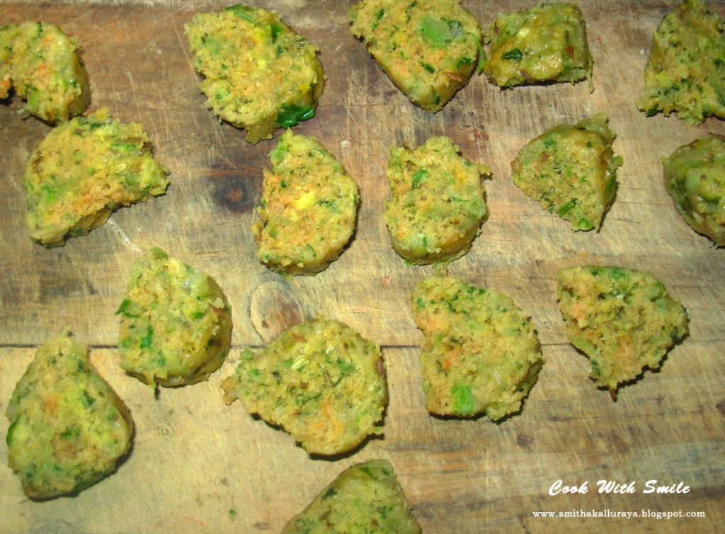 METHI DOODHI MUTHIYA / MUTHIA RECIPE - STEAMED HEALTHY SNACK RECIPES ...