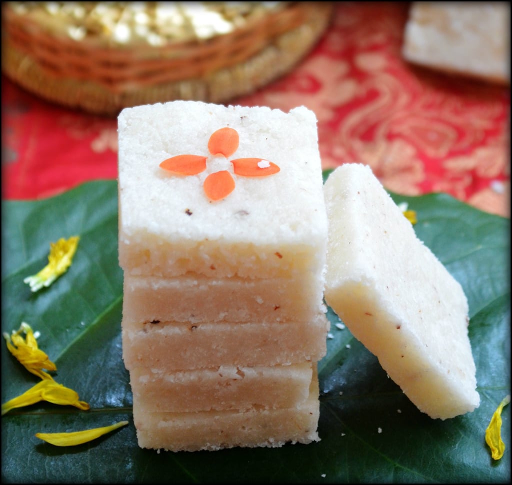 COCONUT BURFI / KOBBARI MITHAI / NARIYAL KI BARFI Recipe