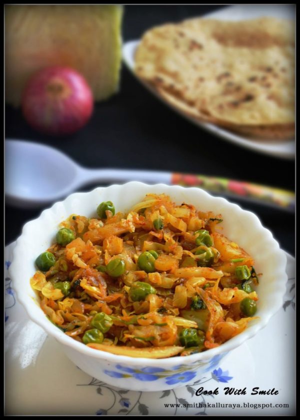 BANDH (PATTA) GOBI ALOO KI SABJI / CABBAGE SABZI - NORTH INDIAN STYLE ...