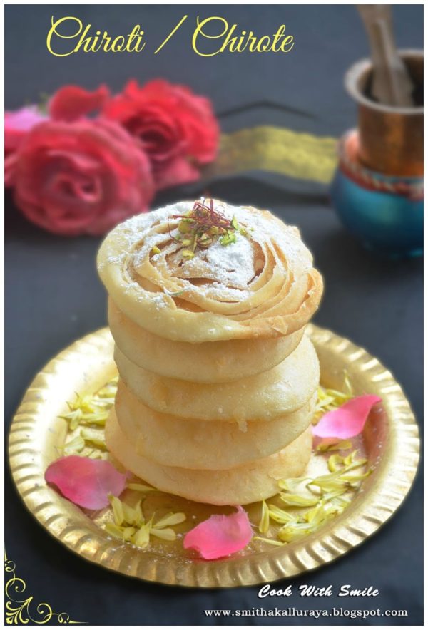 CHIROTI / CHIROTE / PHENORI RECIPE | Cook With Smile
