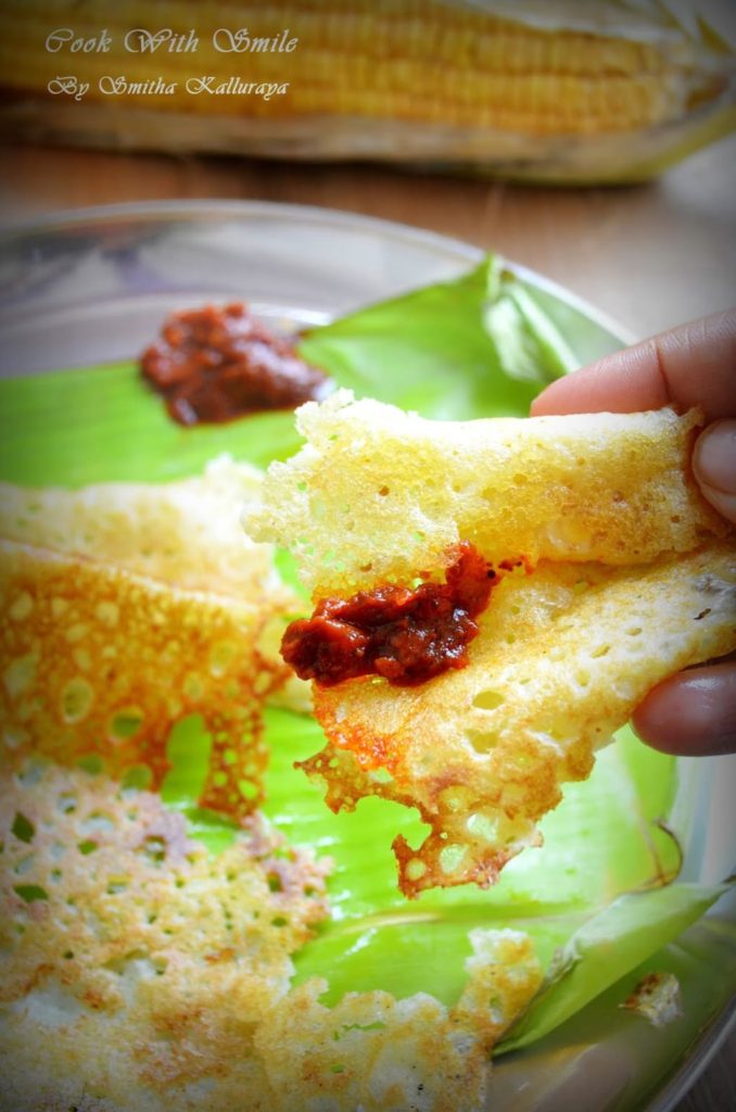 CORN DOSA / SWEET CORN DOSA - NO FERMENTATION - INSTANT DOSA RECIPE ...