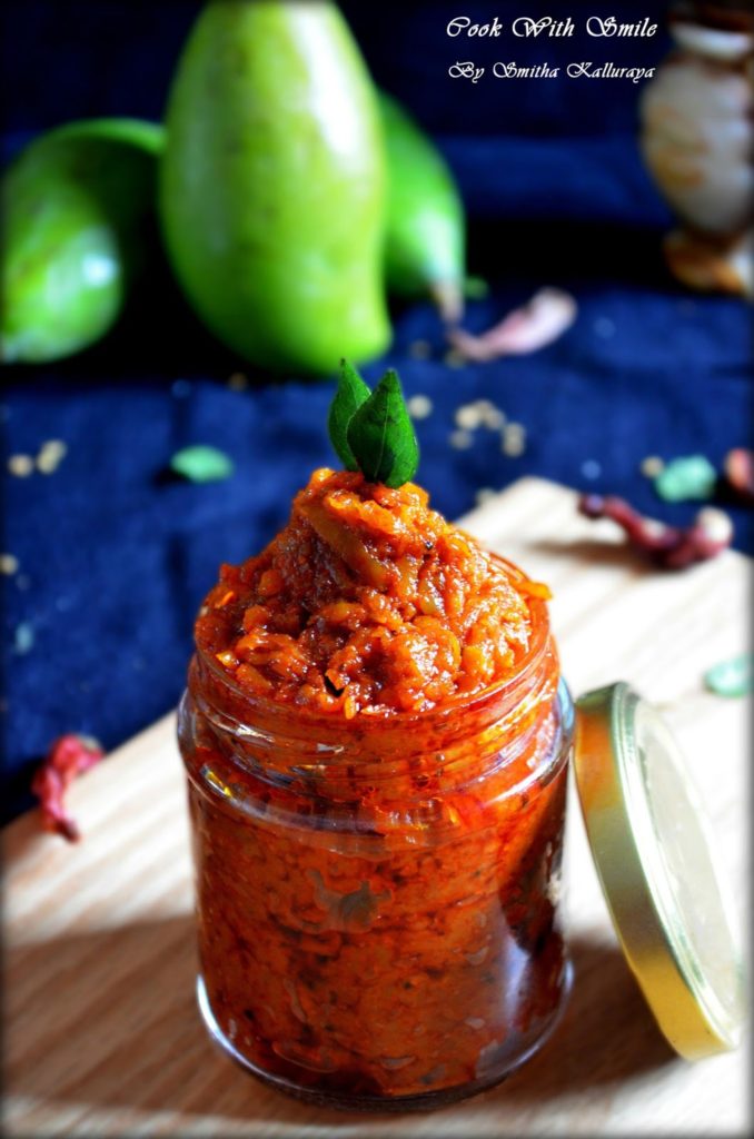MANGO THOKKU RECIPE / MAVINAKAYI THOKKU / GRATED MANGO PICKLE | Cook ...