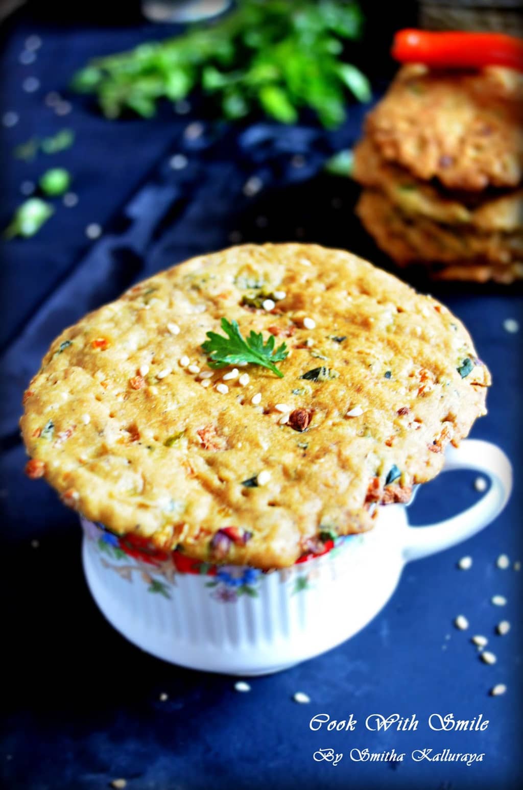 BAKERY STYLE BAKED NIPPATTU RECIPE / SAVORY ONION CRACKERS | Cook With ...