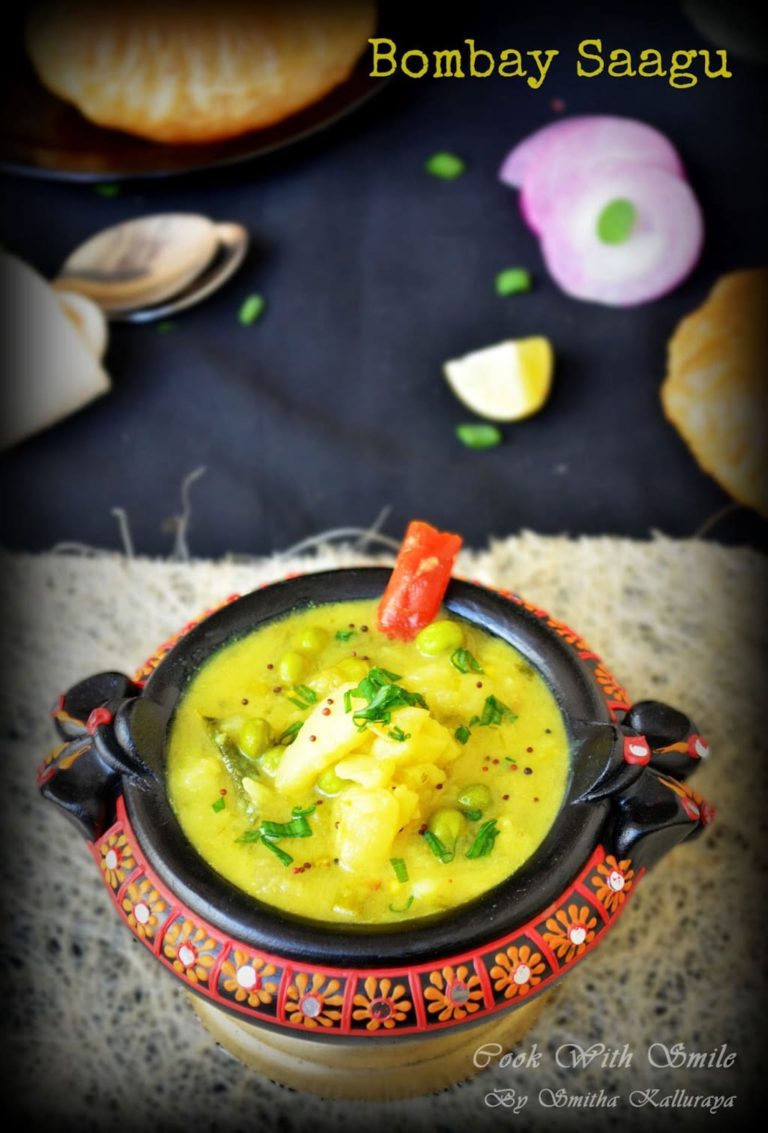 POORI MASALA RECIPE/ POTATO MASALA FOR POORI / BOMBAY SAGU / POTATO ...