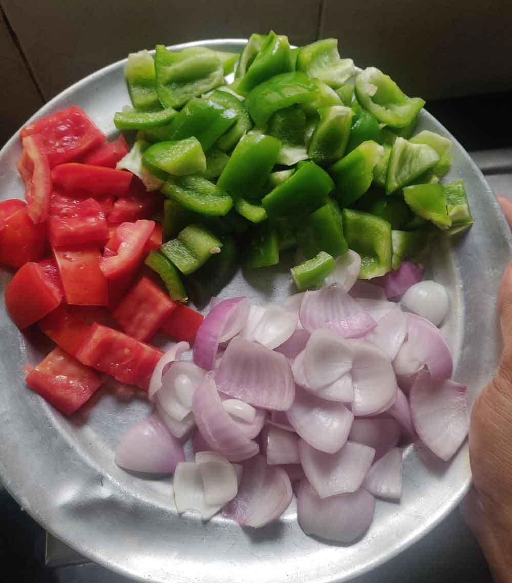 KADAI PANEER RECIPE - PANEER SIDE DISH FOR CHAPATHI