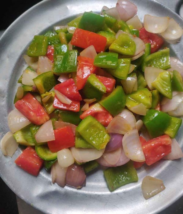 KADAI PANEER RECIPE - PANEER SIDE DISH FOR CHAPATHI