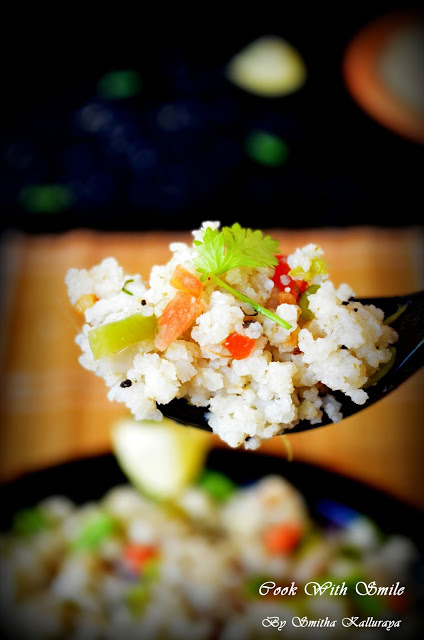 LITTLE MILLET UPMA / SAMAI UPMA - MILLET RECIPES | Cook With Smile