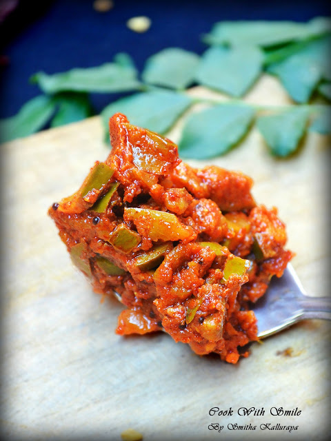 INSTANT MANGO PICKLE RECIPE / KOCHCHIDA MAVINAKAYI UPPINAKAYI | Cook ...