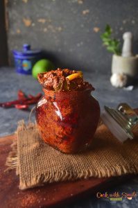 AVAKKAI PICKLE / ANDHRA SPECIAL AVAKAYA MANGO PICKLE RECIPE | Cook With ...