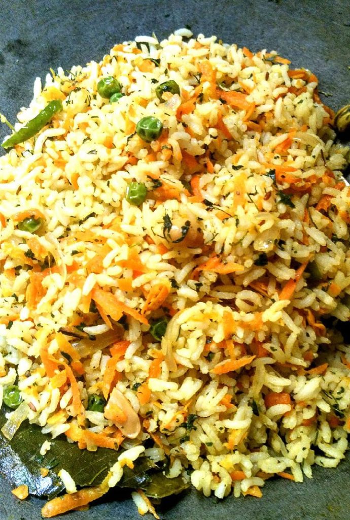 CARROT METHI RICE / CARROT RICE RECIPE - EASY LUNCH BOX RECIPES ...