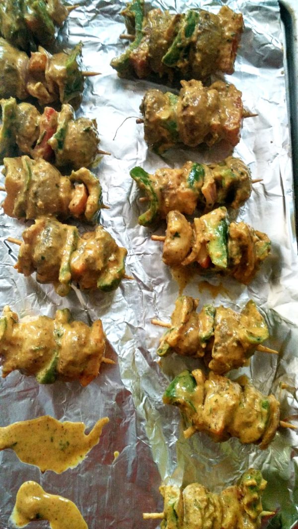 MUSHROOM TIKKA RECIPE / TANDOORI MUSHROOM / GRILLED MUSHROOM RECIPE ...