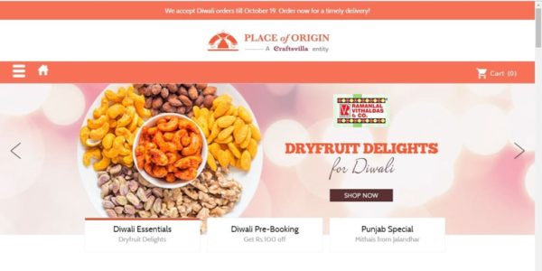 ENJOY AUTHENTIC TASTE OF INDIA AT PlaceOfOrigin.In ..RIGHT FROM YOUR ...