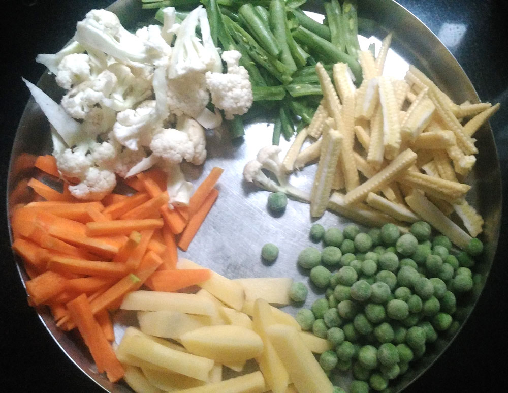 VEGETABLE JALFREZI / EASY VEG JALFREZI RECIPE - Cook with Smile