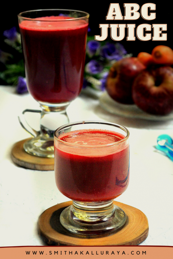 ABC JUICE RECIPE / APPLE BEET CARROT JUICE - DIET JUICE RECIPE - Cook ...