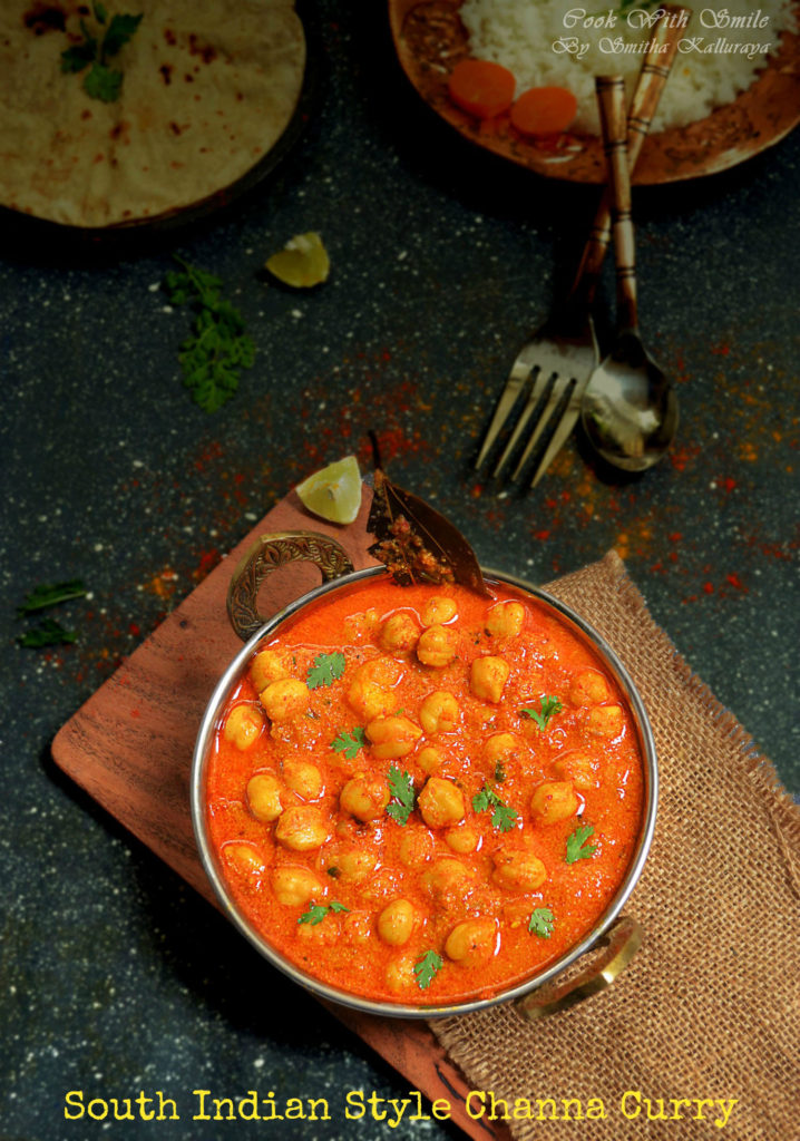 South Indian style Channa Masala recipe with Preethi Electric Pressure ...