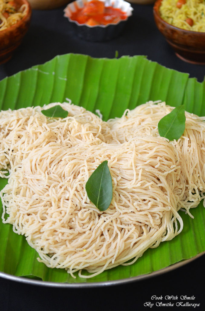 OTTU SHAVIGE RECIPE / AKKI SHAVIGE RECIPE / UDUPI STYLE IDIYAPPAM ...