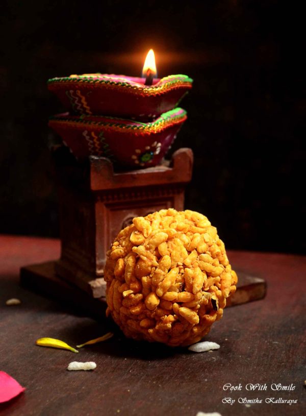 PURI UNDE RECIPE / PORI URUNDAI RECIPE / MURMURA LADOO / PUFFED RICE ...