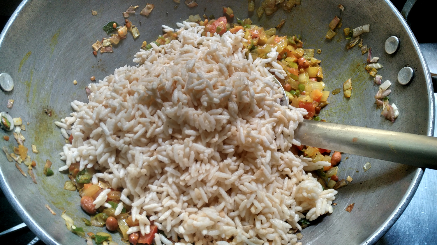 PUFFED RICE UPMA / MANDAKKI OGGARNE / UGGANI / BORUGULA UPMA - Cook ...