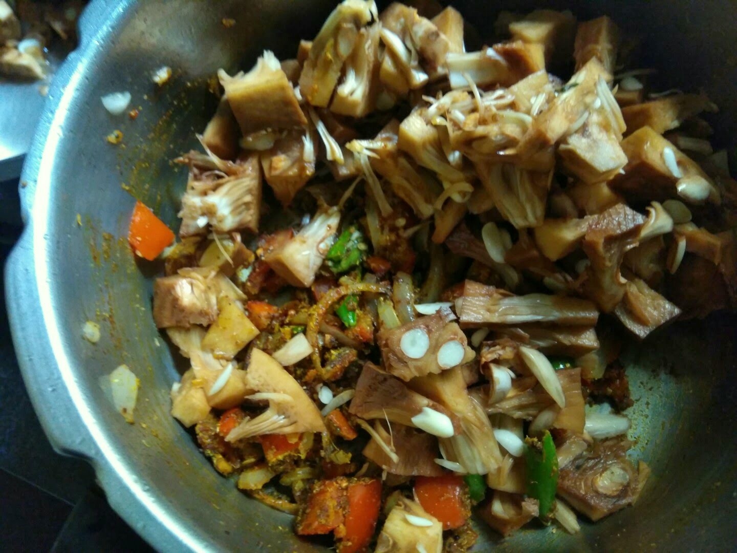 RAW JACKFRUIT CURRY RECIPE / KERALA STYLE JACKFRUIT CURRY / KATHAL ...