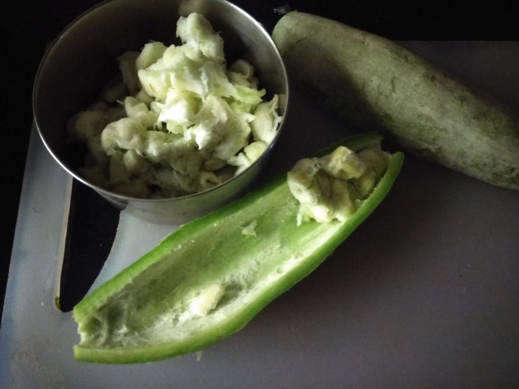 SNAKE GOURD CHUTNEY / PADAVALAKAI CHUTNEY / PUDALANGAI (POTALAKAYA ...