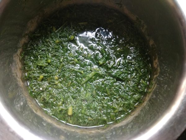 SABSIGE SOPPU KOOTU / DILL LEAVES KOOTU RECIPE / DILL LEAVES CURRY ...