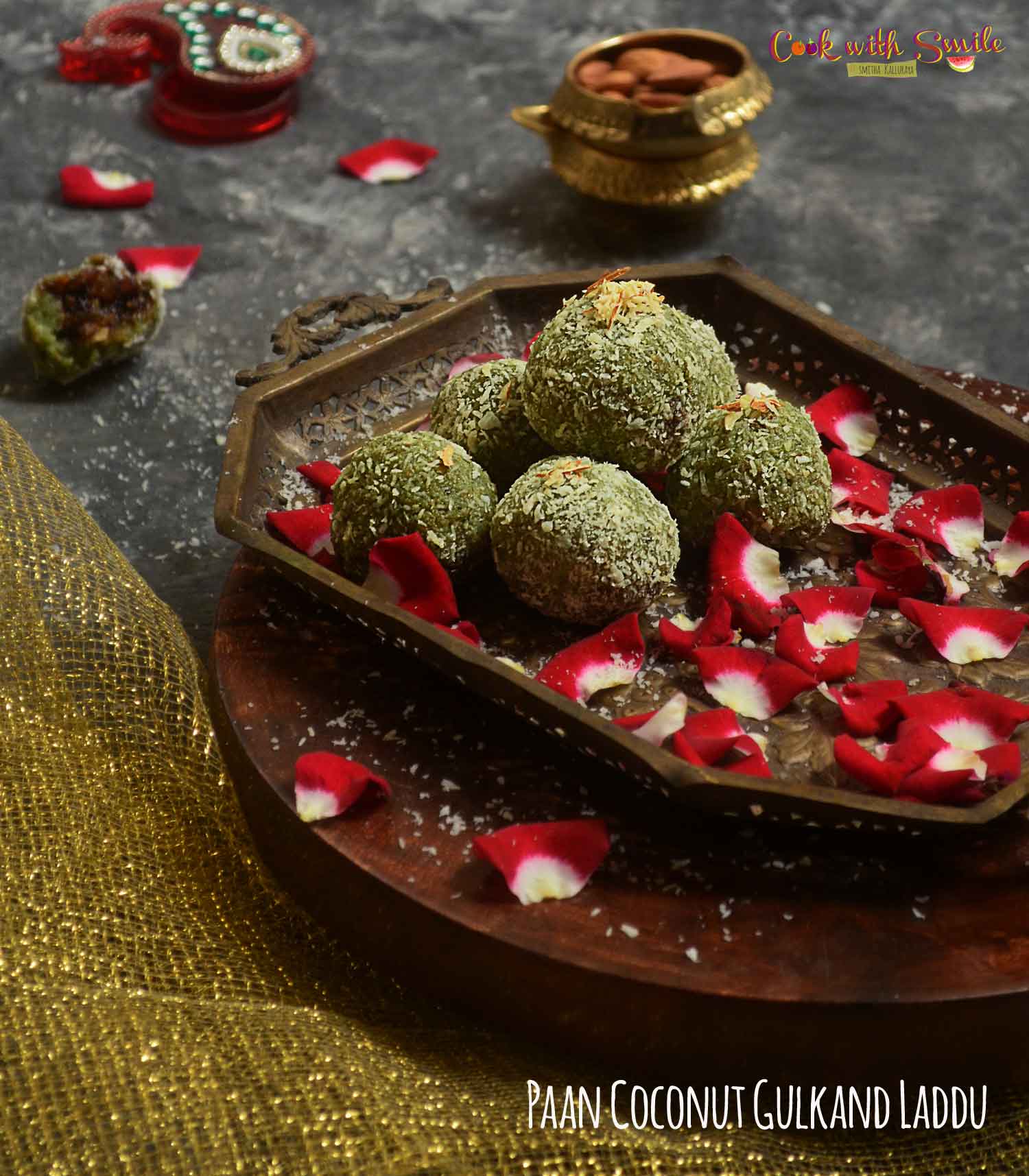PAAN COCONUT LADOO RECIPE PAAN LADDU BETEL LEAVES RECIPES Cook PAAN COCONUT LADOO RECIPE PAAN LADDU BETEL LEAVES RECIPES Cook
