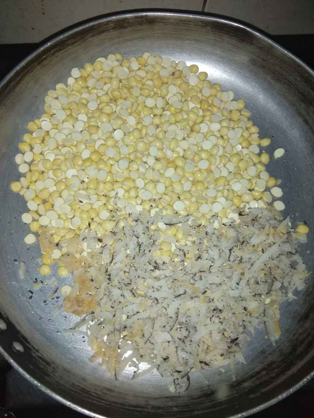 FRIED GRAM OR ROASTED GRAM LADOO RECIPE / MALADU RECIPE / HURIGADALE ...