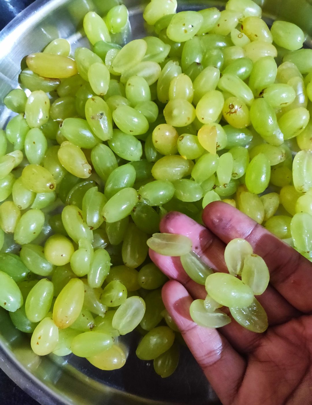 GRAPES PICKLE RECIPE / INSTANT GRAPES PICKLE RECIPE - Cook with Smile