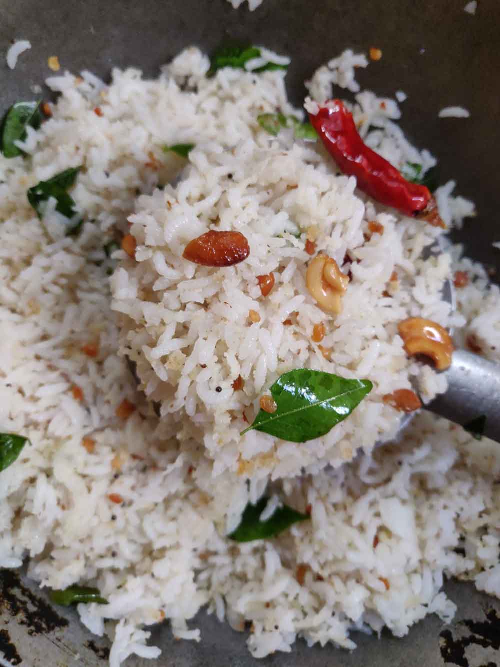 COCONUT RICE RECIPE | SOUTH INDIAN COCONUT RICE RECIPE | THENGAI SADAM ...
