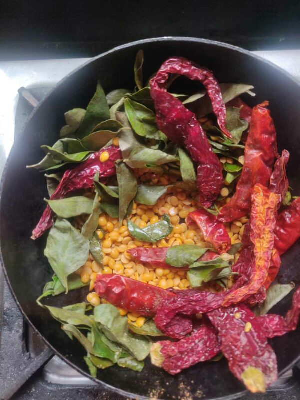 TOGARI BELE CHUTNEY / TOOR DAL ( TUVAR DAL) CHUTNEY / KANDI PACHADI ...