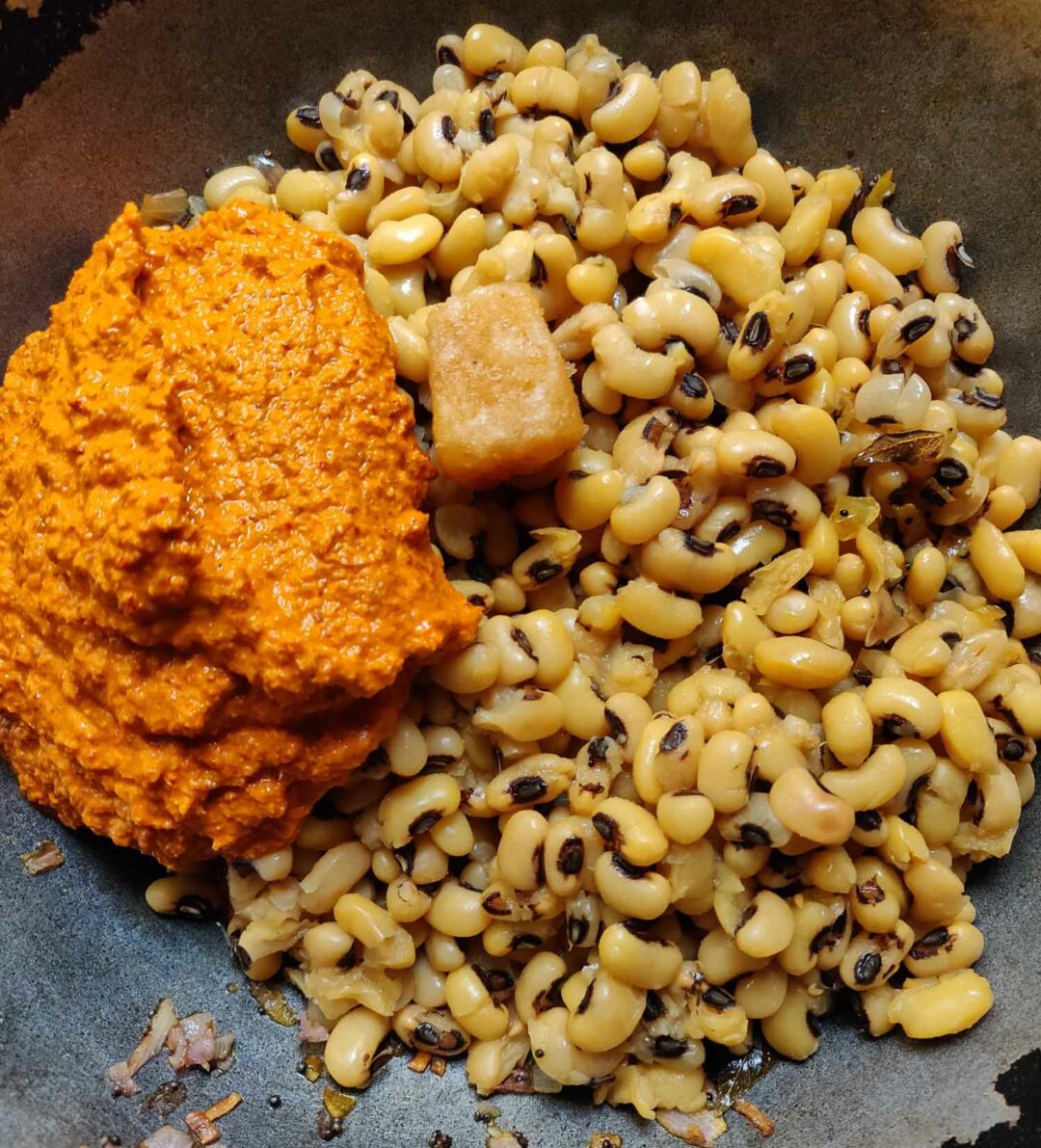 ALASANDE KALU GASI /BLACK EYED PEAS ( LOBIA) CURRY / GASSI RECIPE ...