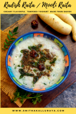 MOOLANGI MOSARU GOJJU / MOOLI RAITA / RADISH IN SPICED YOGHURT Recipe ...