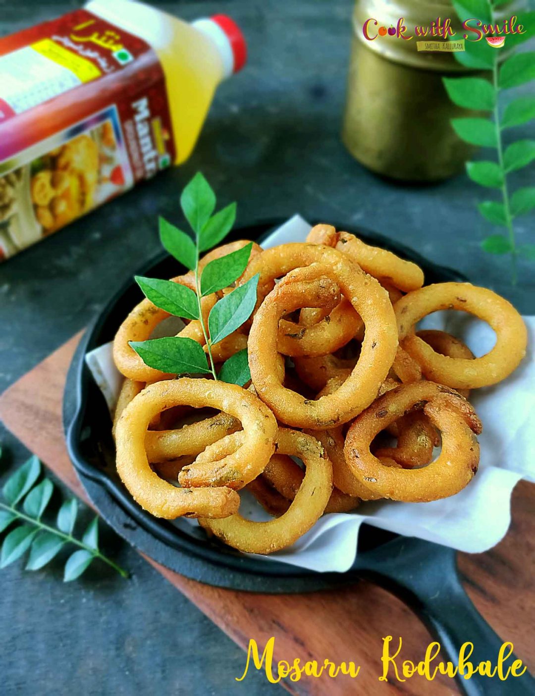 MOSARU KODUBALE RECIPE | MAJJIGE KODUBALE - Cook with Smile