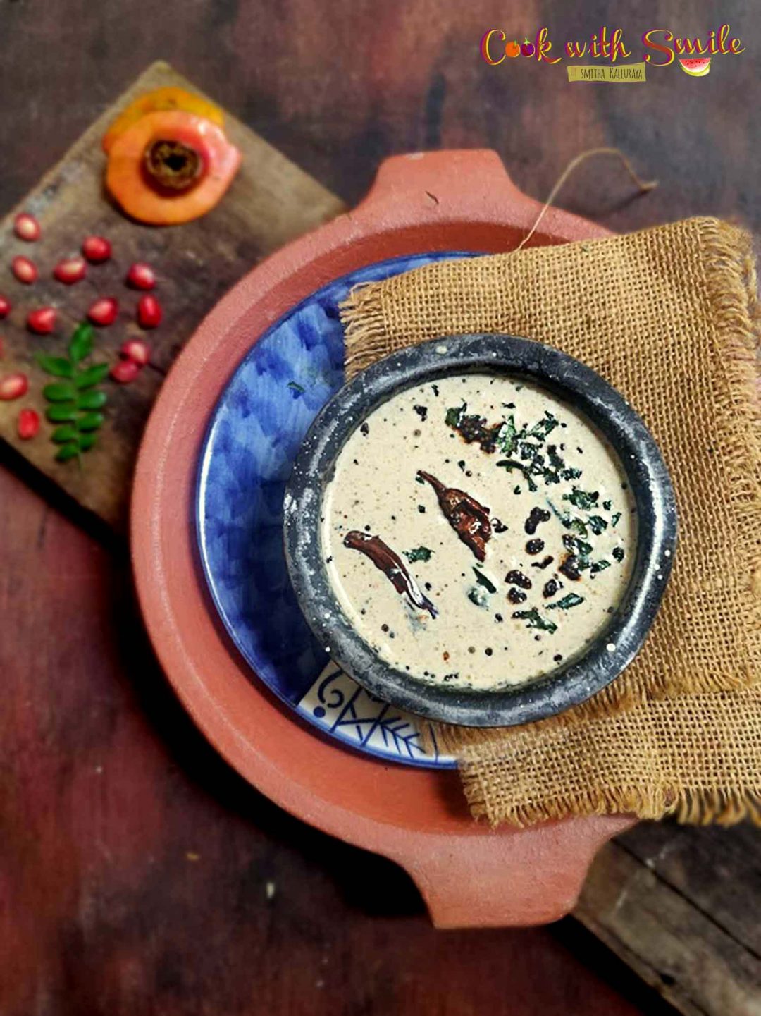 POMEGRANATE TAMBLI / DALIMBE SIPPE TAMBULI - Cook with Smile