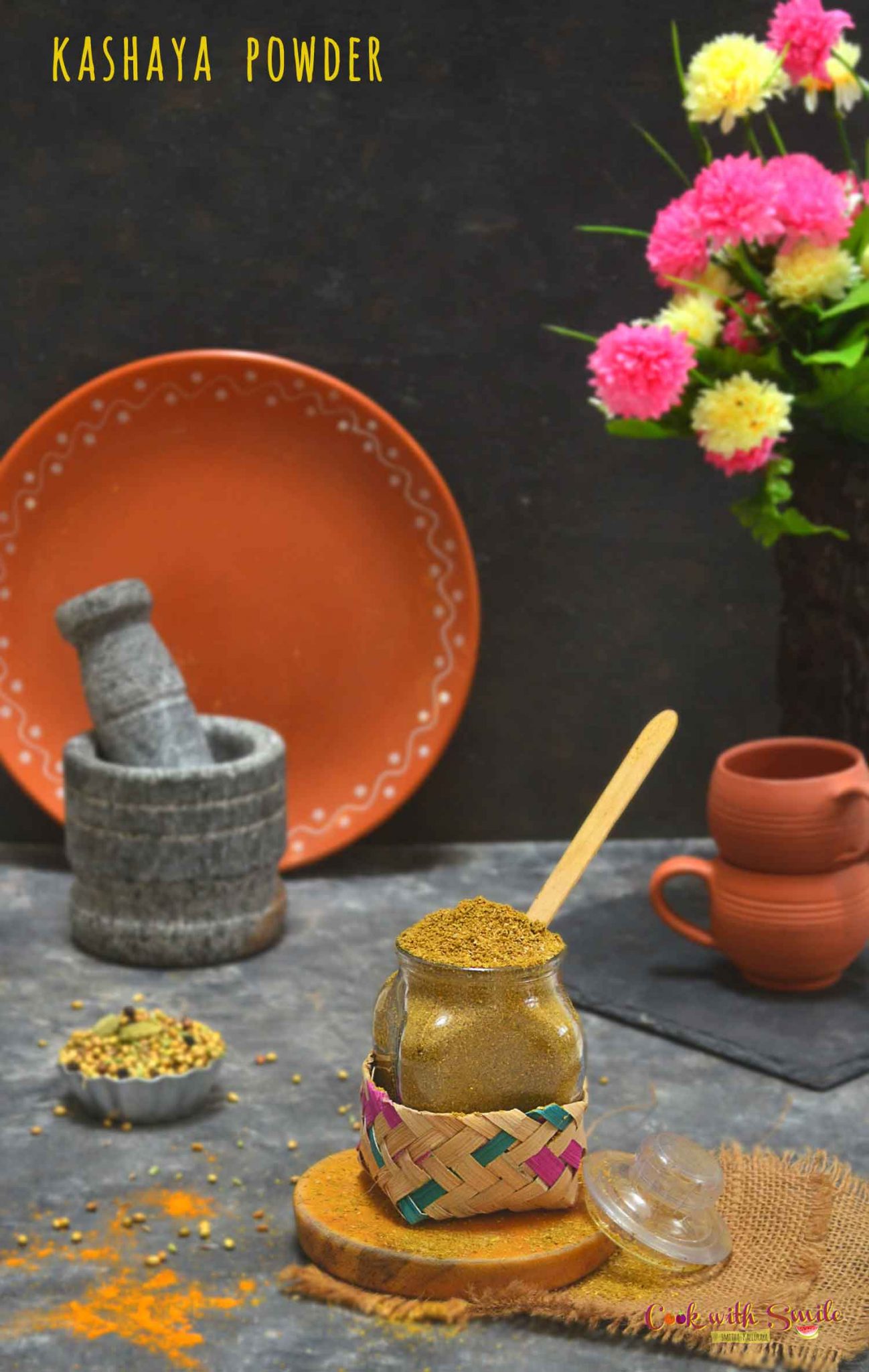 KASHAYA RECIPE | KASHAYA POWDER RECIPE | HOMEMADE KASHAYA PUDI - Cook ...