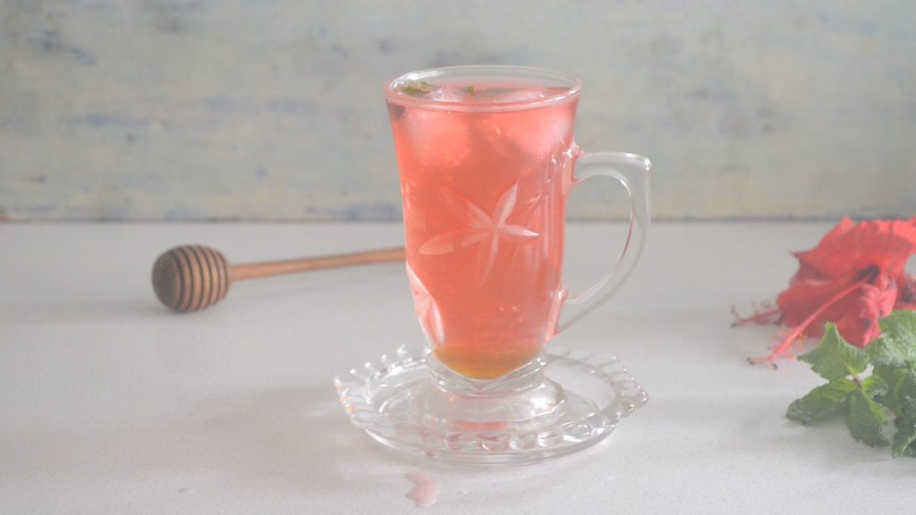 HIBISCUS TEA RECIPE / HIBISCUS DRINK - Cook with Smile