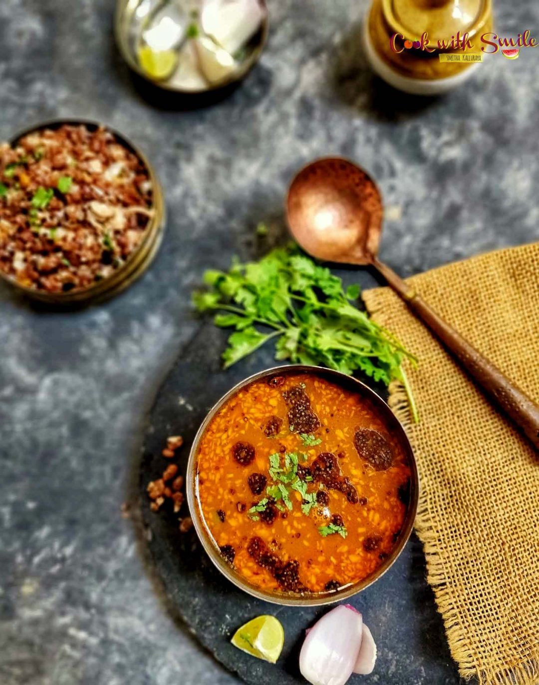 HORSEGRAM RASAM RECIPE / HURULI SAARU / KOLLU RASAM - Cook with Smile