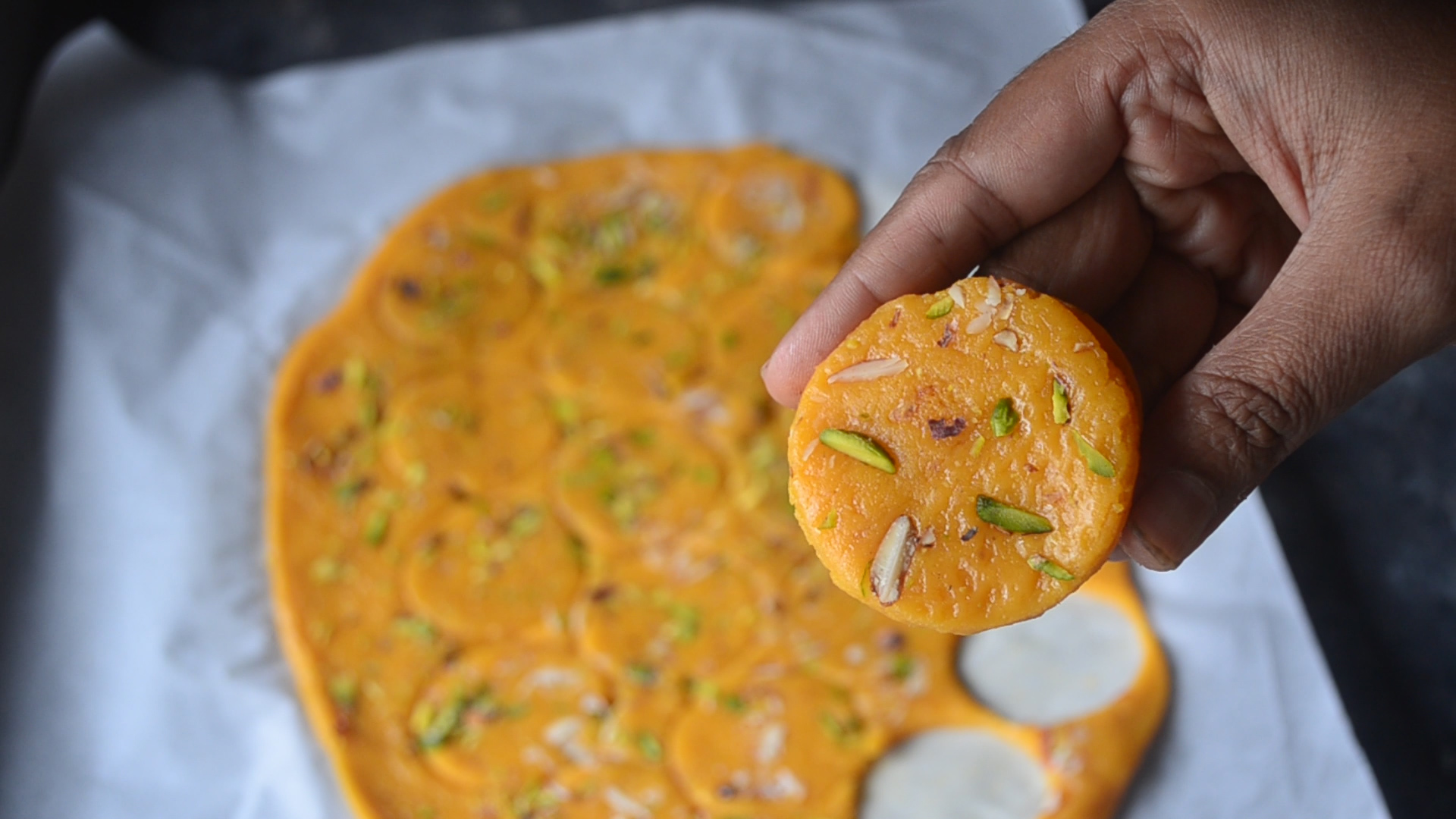 MANGO BURFI RECIPE | HOW TO MAKE MANGO BARFI - Cook with Smile