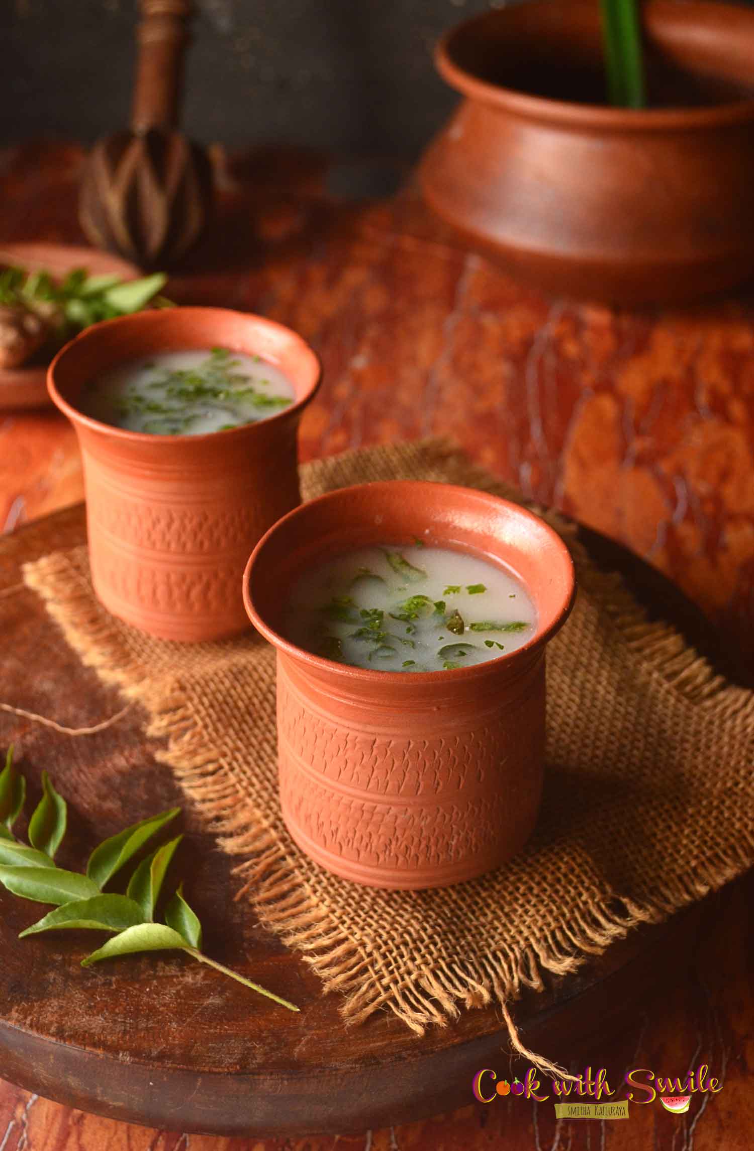 NEER MAJJIGE / NEER MOR / MASALA CHAAS - Cook with Smile