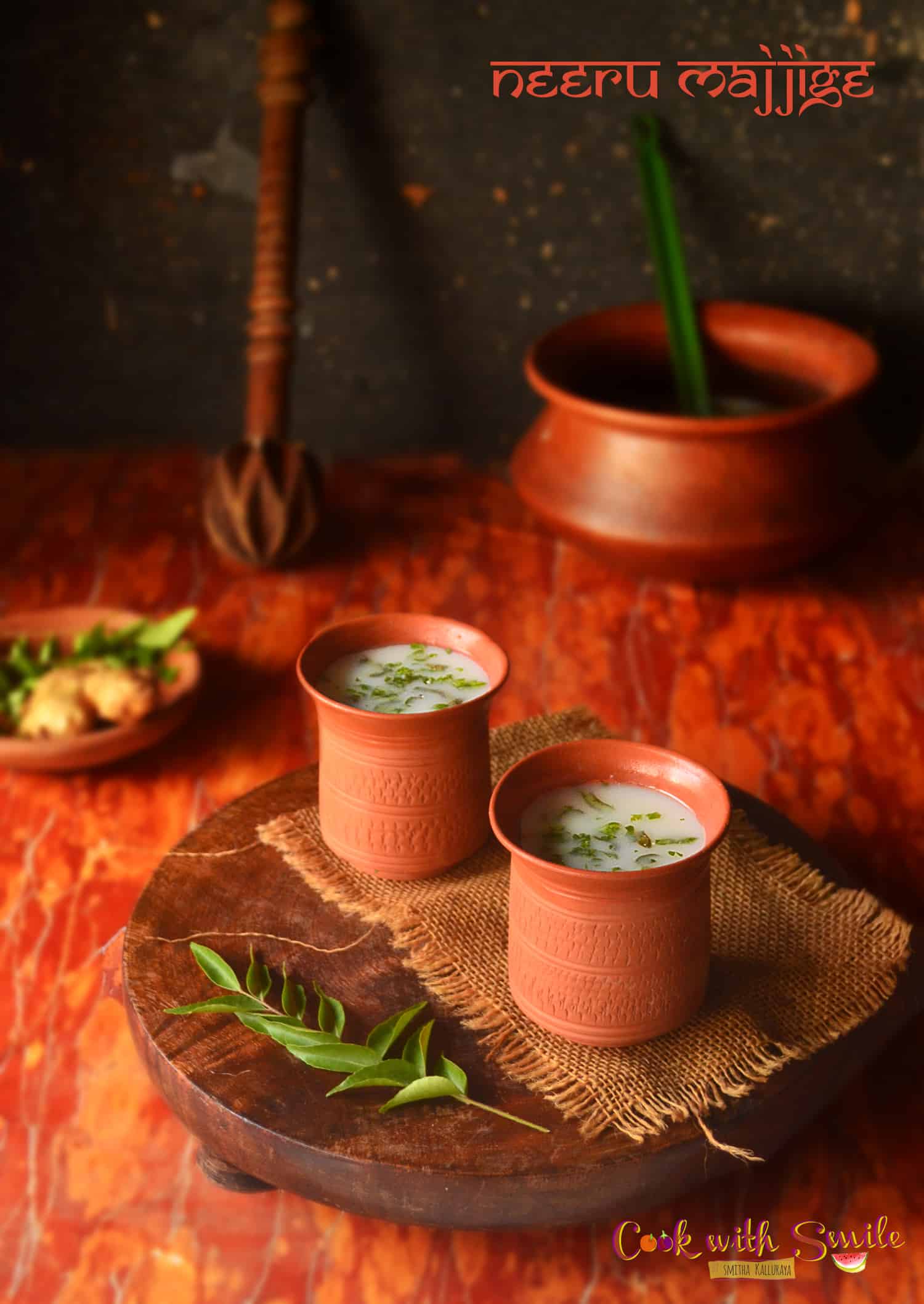 NEER MAJJIGE / NEER MOR / MASALA CHAAS - Cook with Smile