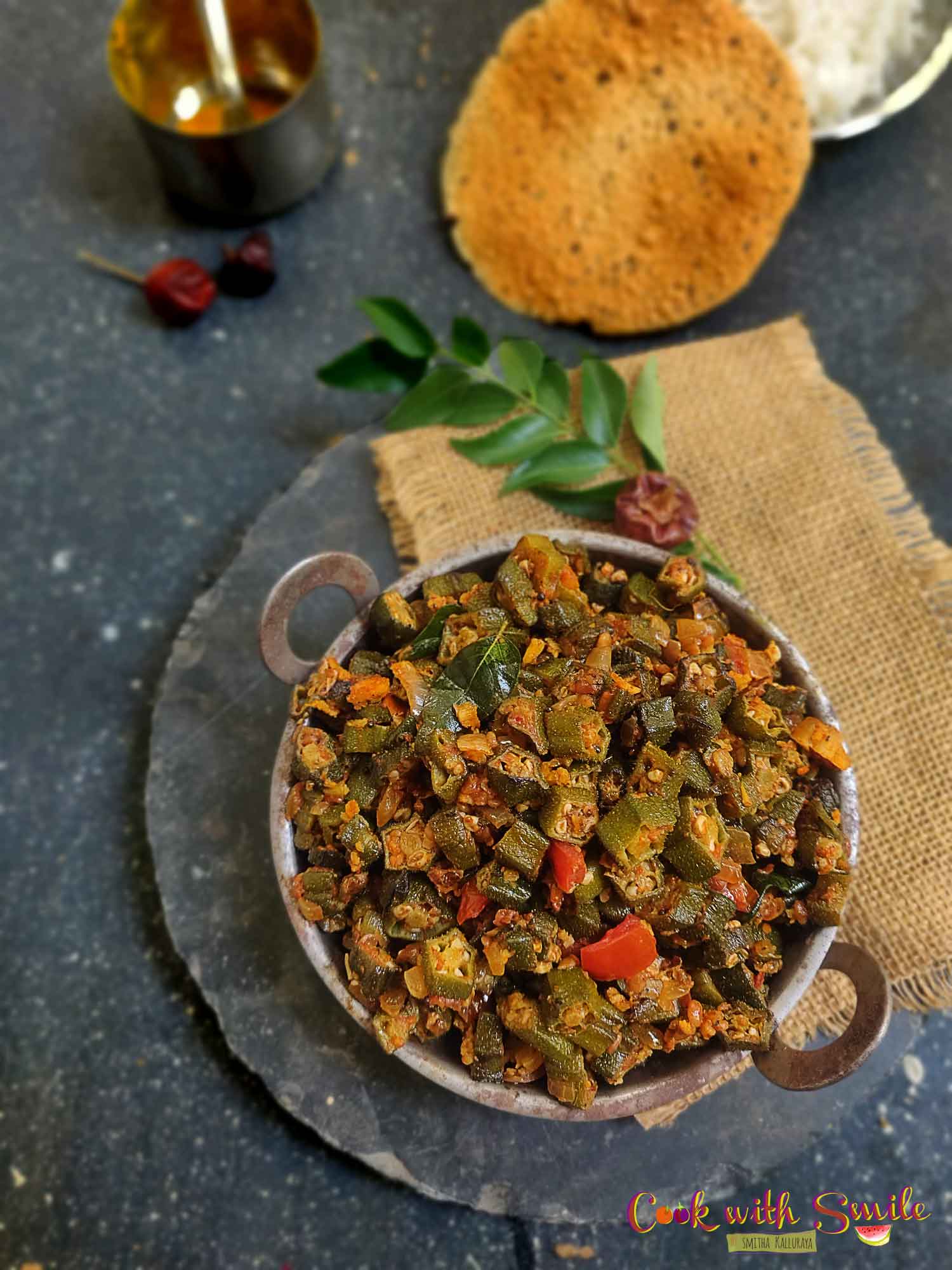 BENDEKAYI PALYA / VENDEKKAI PORIYAL / LADIES FINGER STIR FRY - Cook ...
