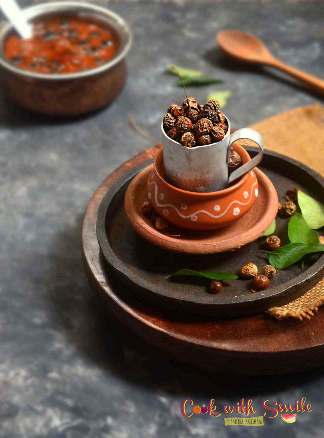 SUNDAKKAI VATHA KUZHAMBU / VATHA KUZHAMBU RECIPE - Cook with Smile