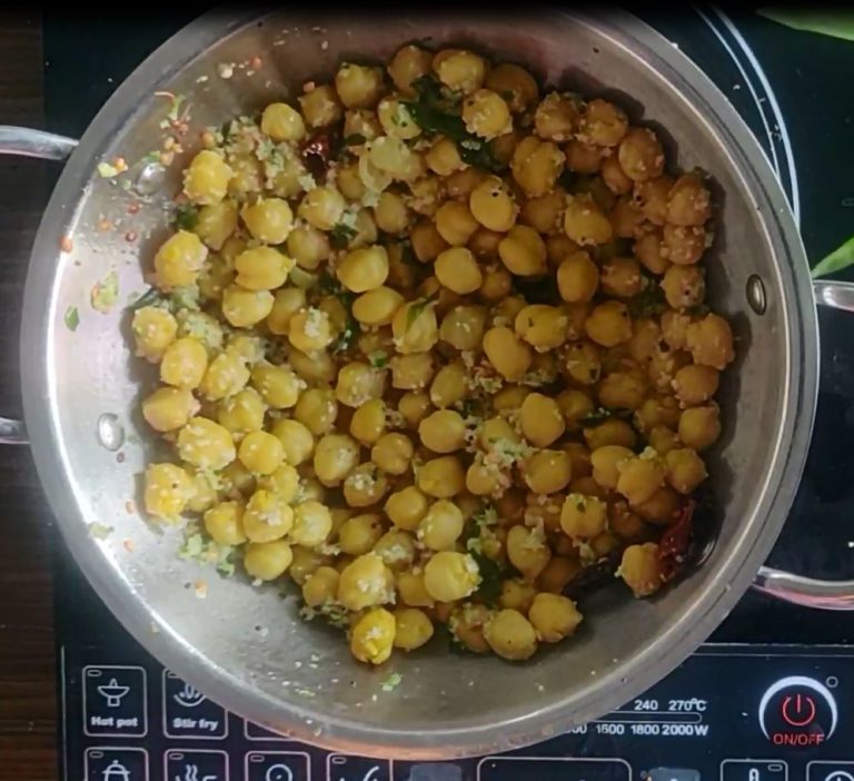 KADLEKALU USLI / CHANNA SUNDAL/ SPICY FLAVOURED CHICKPEAS Recipe | Cook ...
