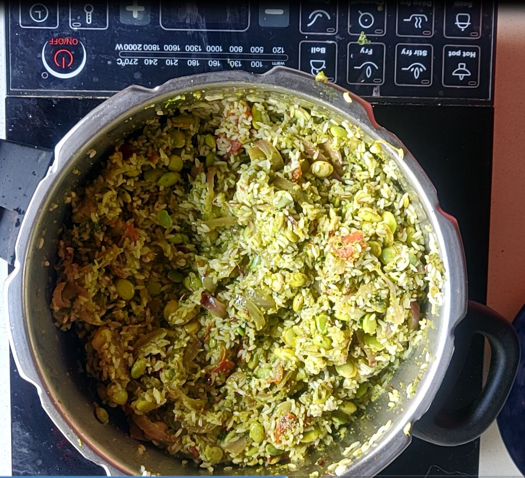 AVAREKALU RICE BATH RECIPE | AVAREKALU PULAO RECIPE - Cook with Smile